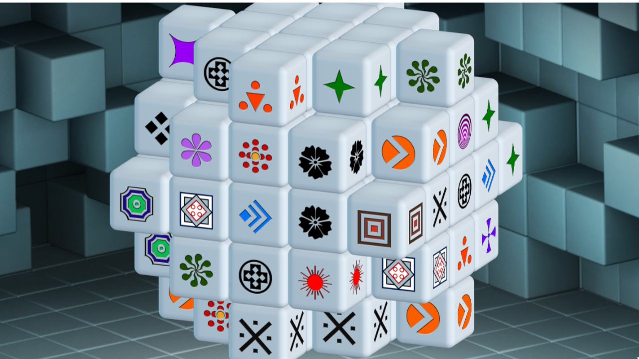 Mahjongg Dimensions 640 Seconds - Unblocked Games 999